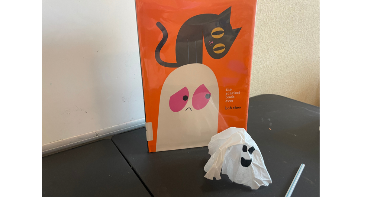 Ghost Kid Book Club – The Scariest Book Ever By Bob Shea - Story Time Craft