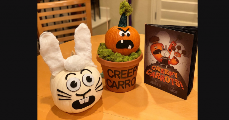 Storybook Halloween Pumpkins - Story Time Craft