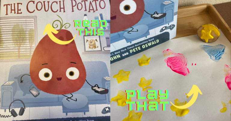 Couch Potato – Jory John - Story Time Craft