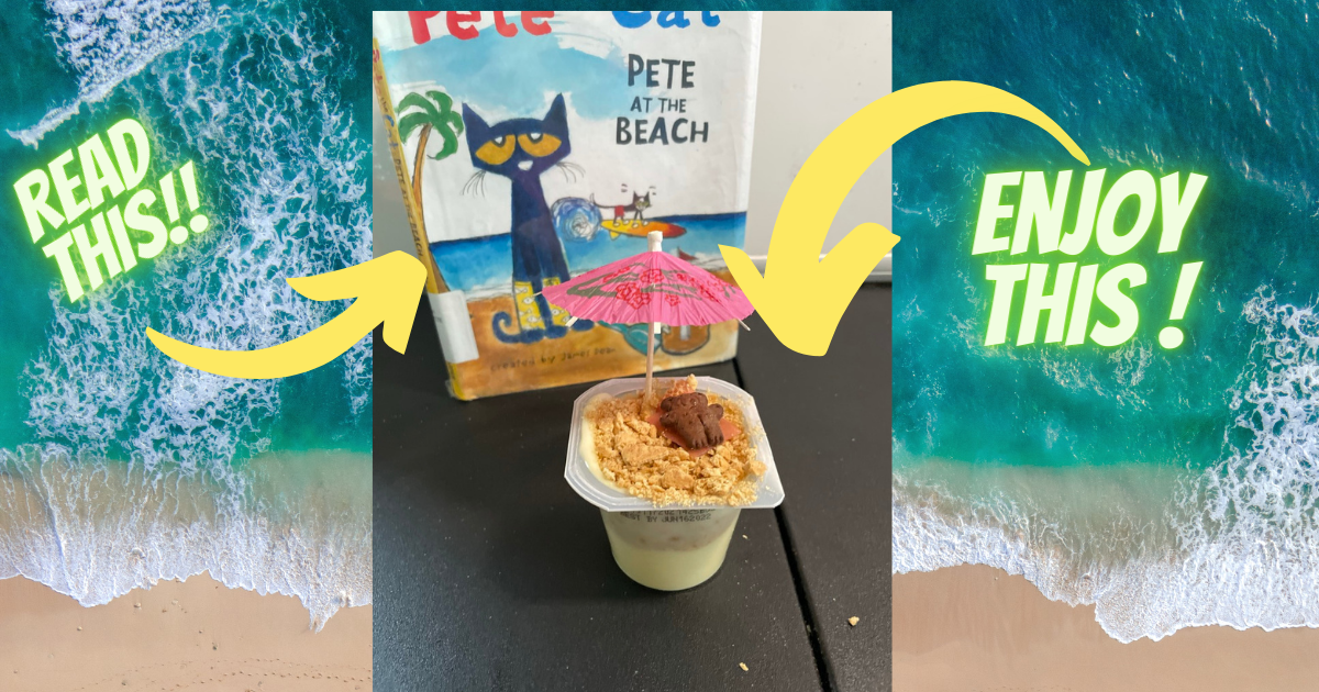 Pete the Cat at the Beach - Story Time Craft