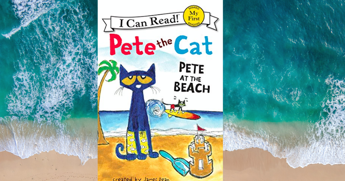 Pete the Cat at the Beach - Story Time Craft