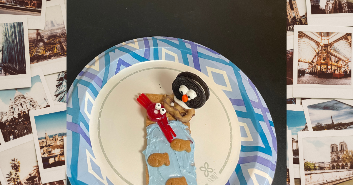 Penguin on Vacation - Story Time Craft