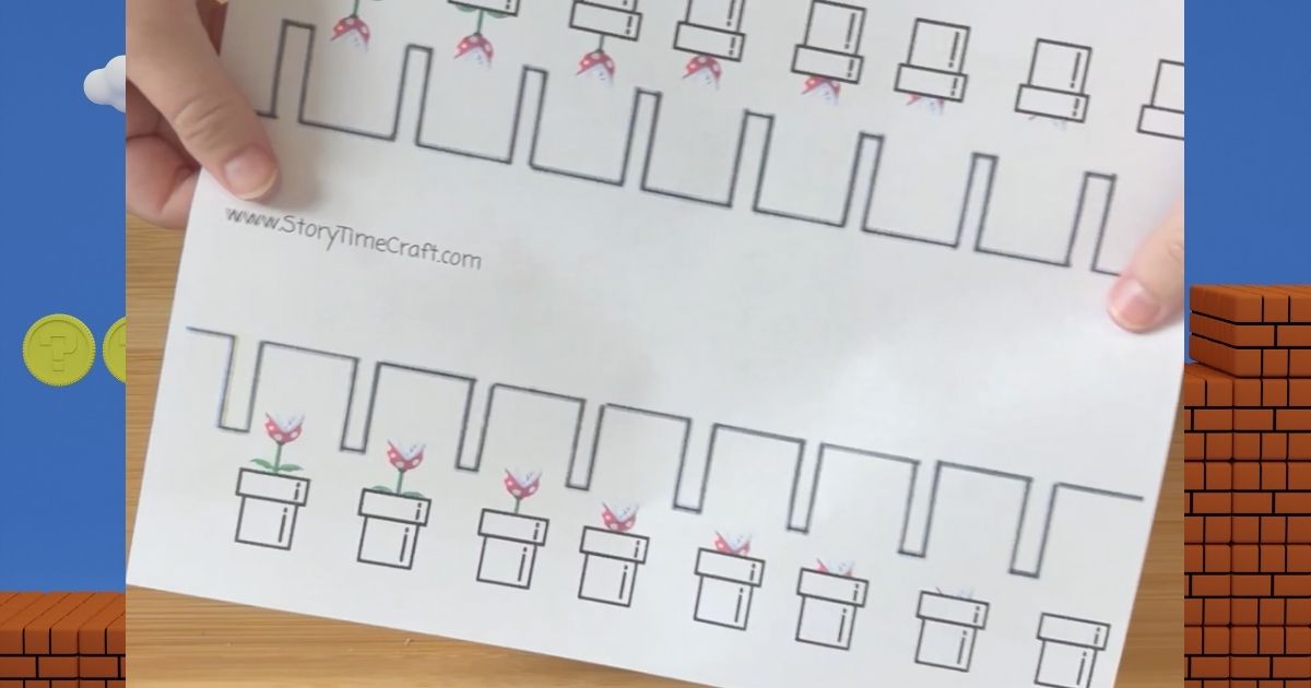 Super Mario Bros. Super Fun! - Story Time Craft