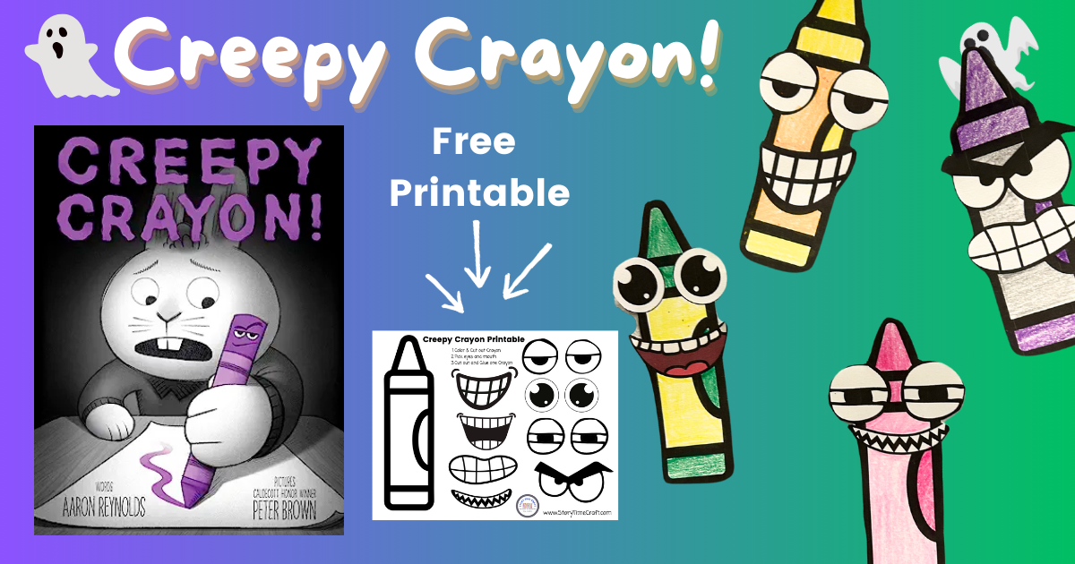 Creepy Author Study - Story Time Craft