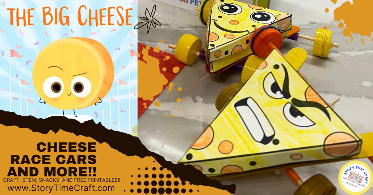 The Big Cheese By Jory John - Story Time Craft