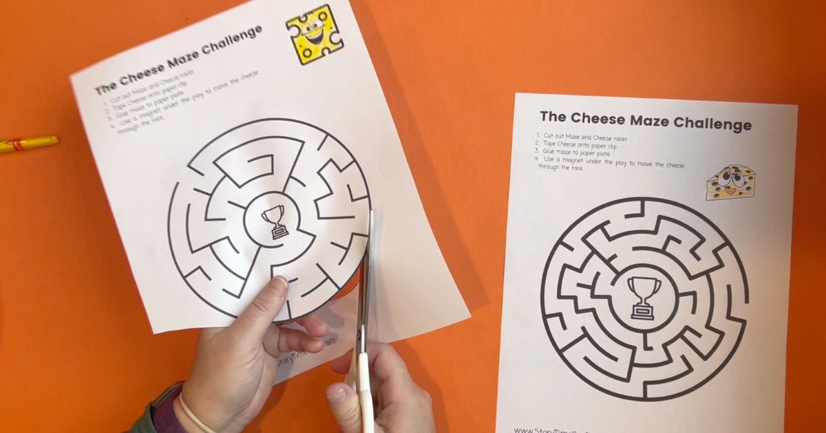 The Big Cheese By Jory John - Story Time Craft