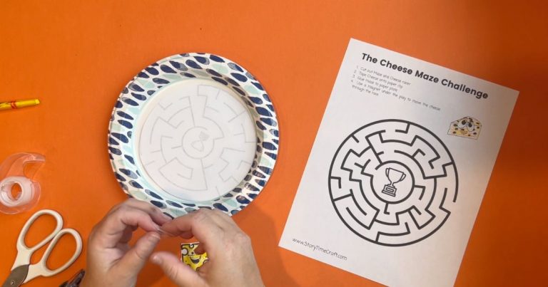 The Big Cheese By Jory John - Story Time Craft