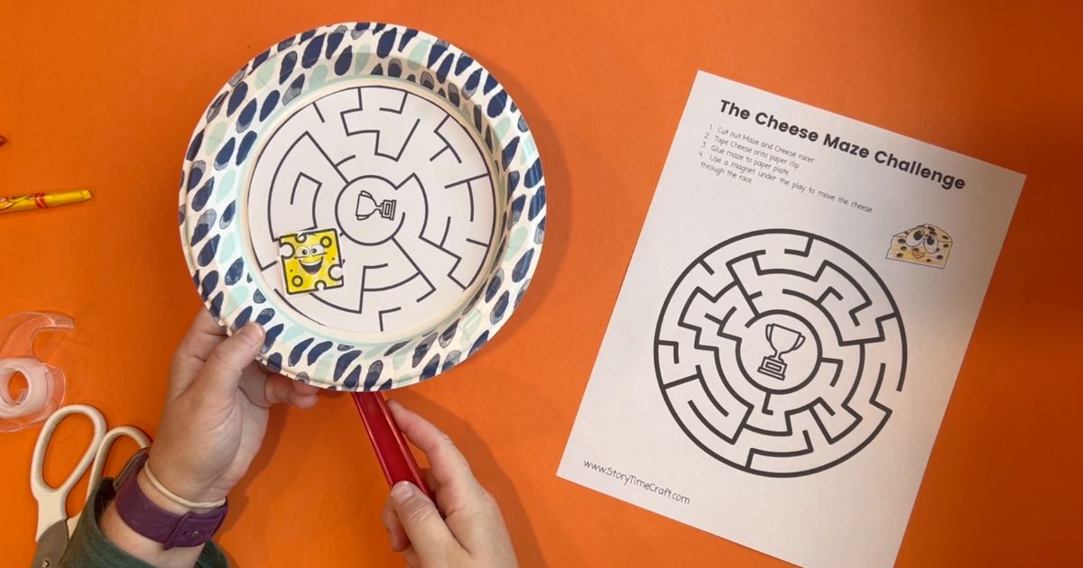 The Big Cheese By Jory John - Story Time Craft
