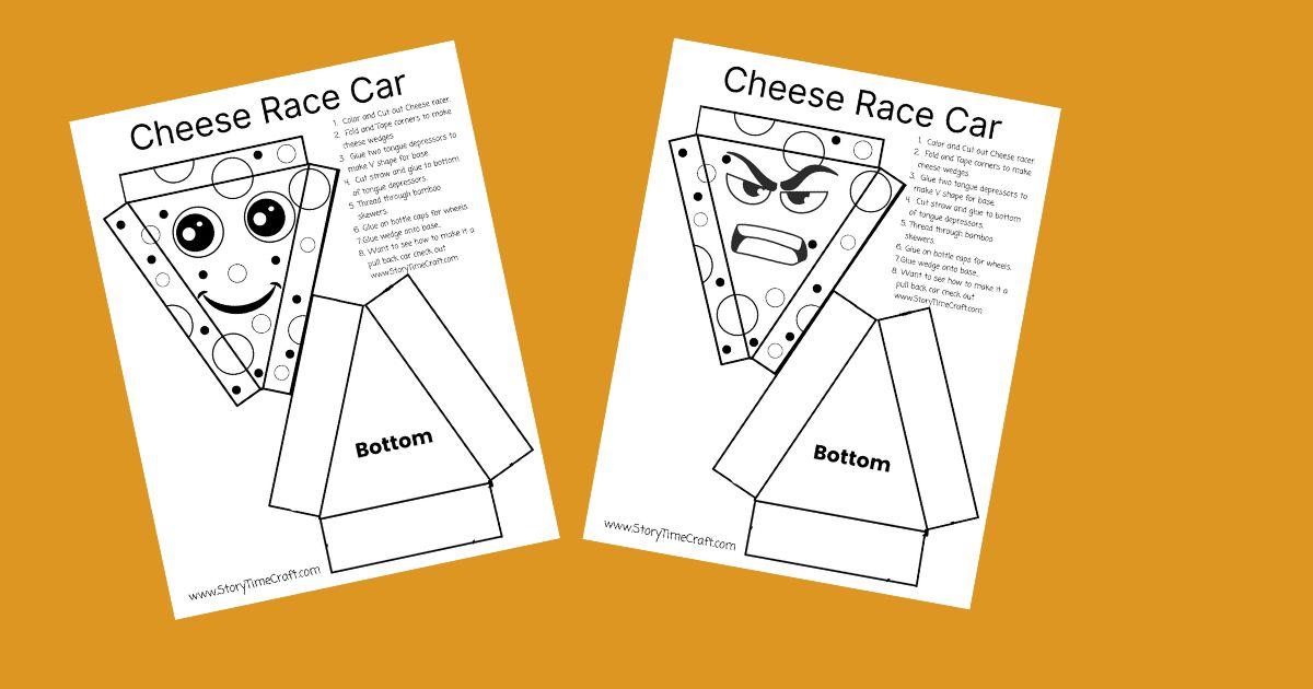 The Big Cheese By Jory John - Story Time Craft