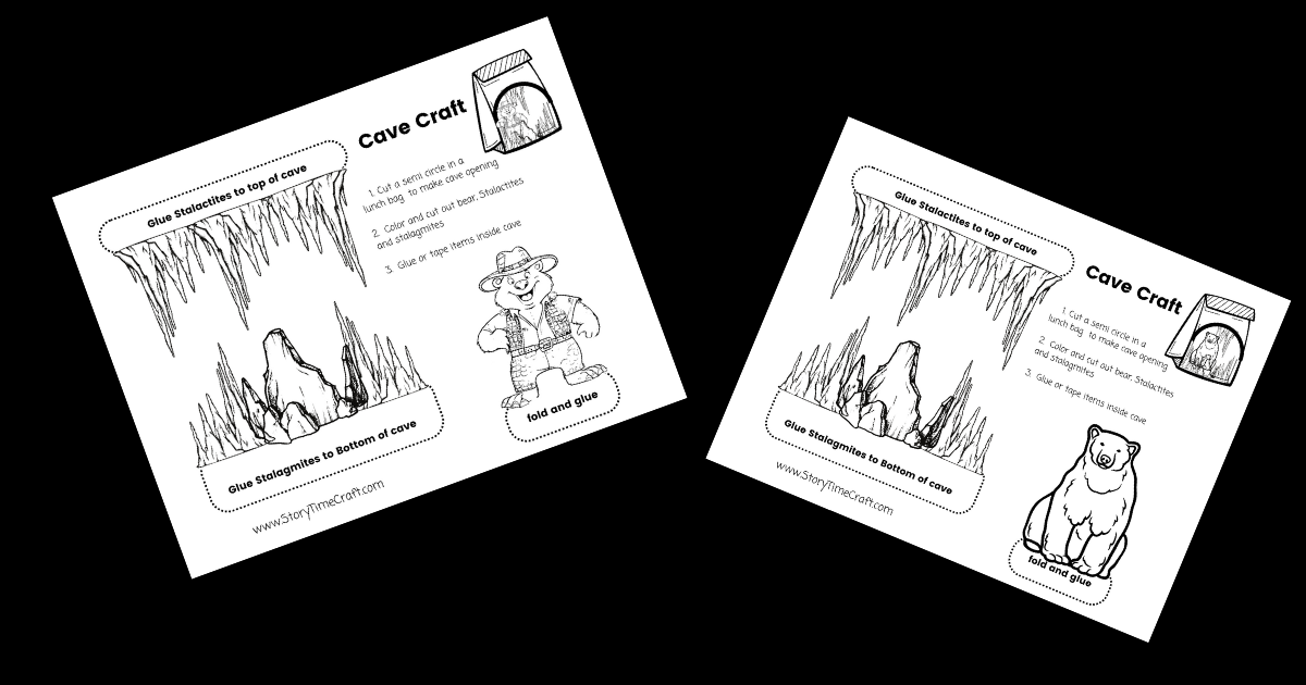 Our Cave Adventure: From Crafts to Caverns! - Story Time Craft